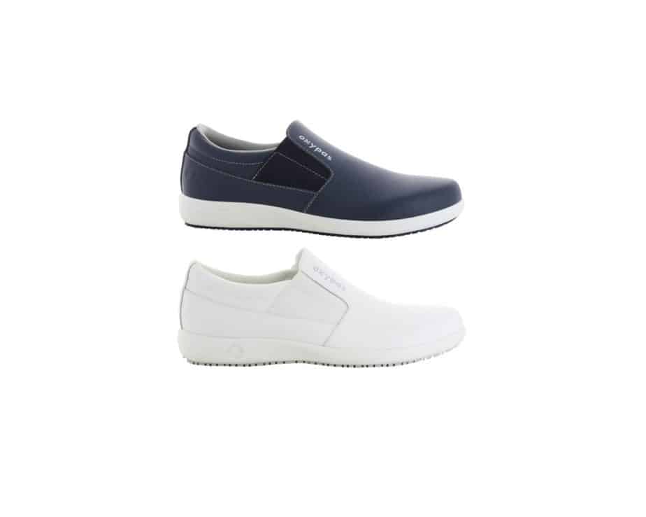 Comfortable Leather Nursing Shoe for Men 'Roy' O1